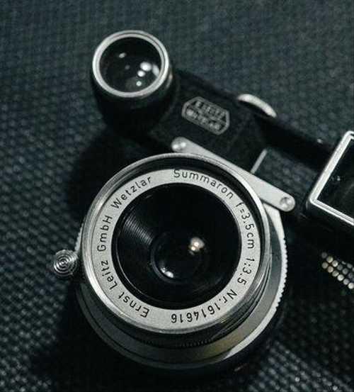 Leica M 35mm f2.8 Summaron Leitz Wetzlar Lens w/Ey