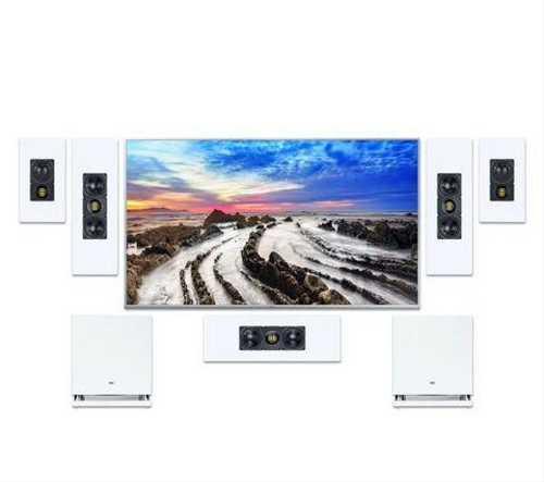 Комплект акустики 5.2 elac WS White