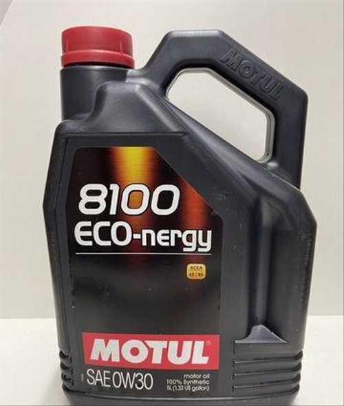 Масло синтетика Motul 8100 Eco-nergy 0w30 SM/CF