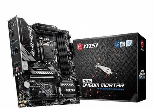 Комплект i5 10400f BOX MSI MAG B460M mortar