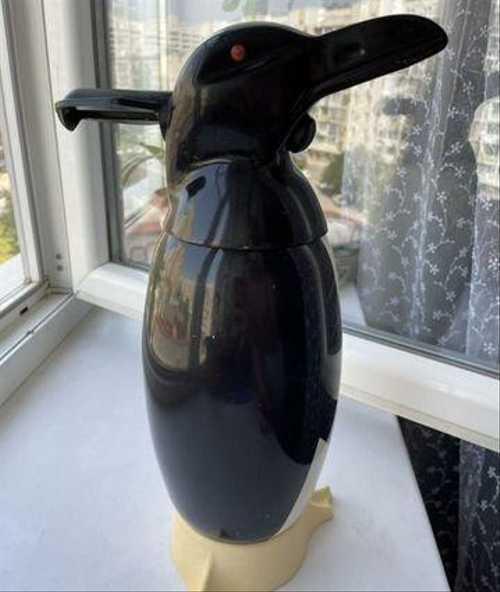 Сифон для газирования воды пингвин СССР