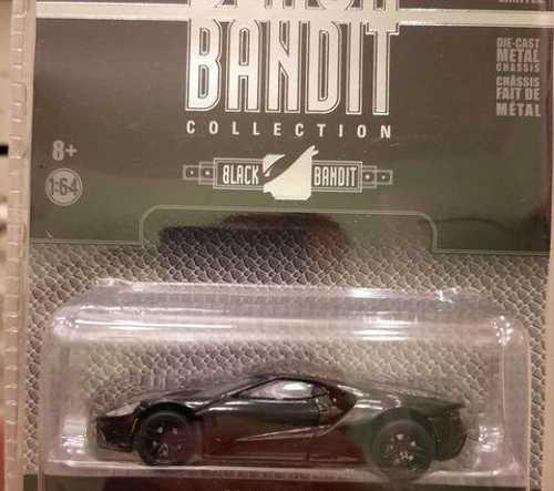 Ford GT 2017 Black Bandit Greenlight 1:64