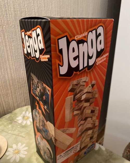 Игра настольная Jenga Classic от Hasbro