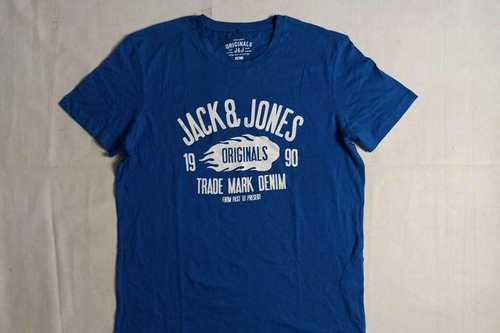 Хлопковая футболка Jack & Jones