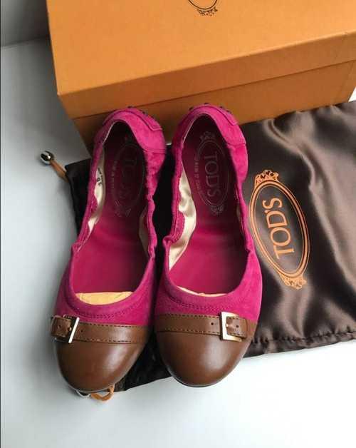 Балетки Tods оригинал 36,5р
