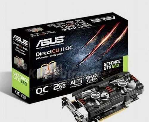 Видеокарта asus Geforce GTX660 2Gb