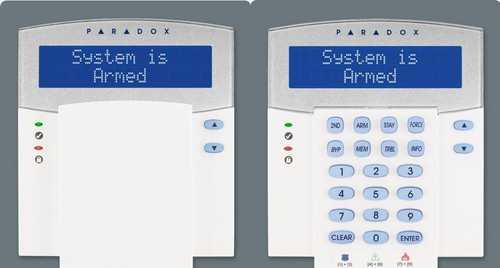 32-символьная ЖК клавиатура paradox К641