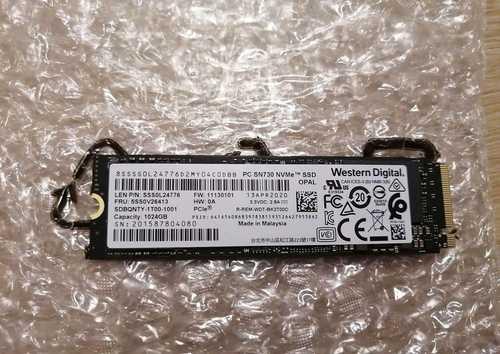 SSD M2 2280 1Tb Western Digital NVMe