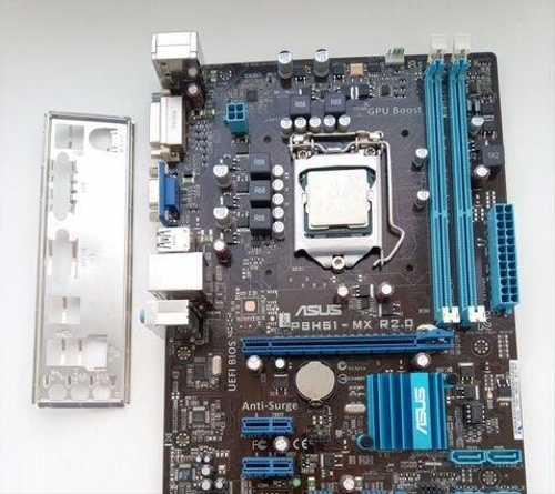 Связка i3 3220 + asus P8H61-MX R2.0 Сокет LGA1155