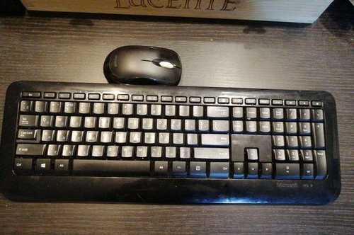 Беспроводная клавиатура и мышь microsoft