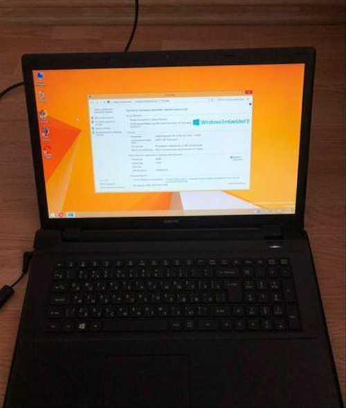 Ноутбук dexp w970tuq hd+ (17.3 дюймов)
