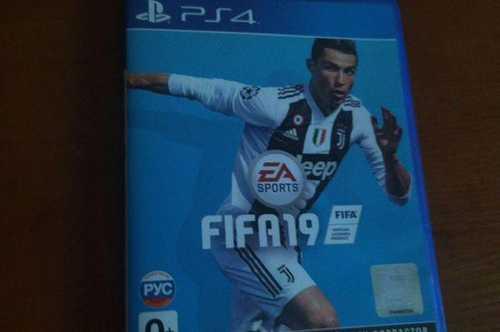 Диск fifa19 для пс4