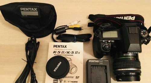 Зеркальный Фотоаппарат Pentax K-5 / Pentax SMC DA
