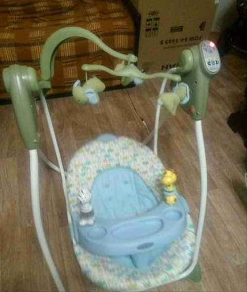 Детские электронные качели Graco