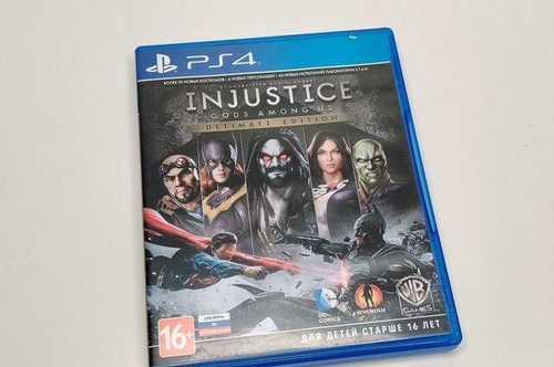Injustice PS4 диск