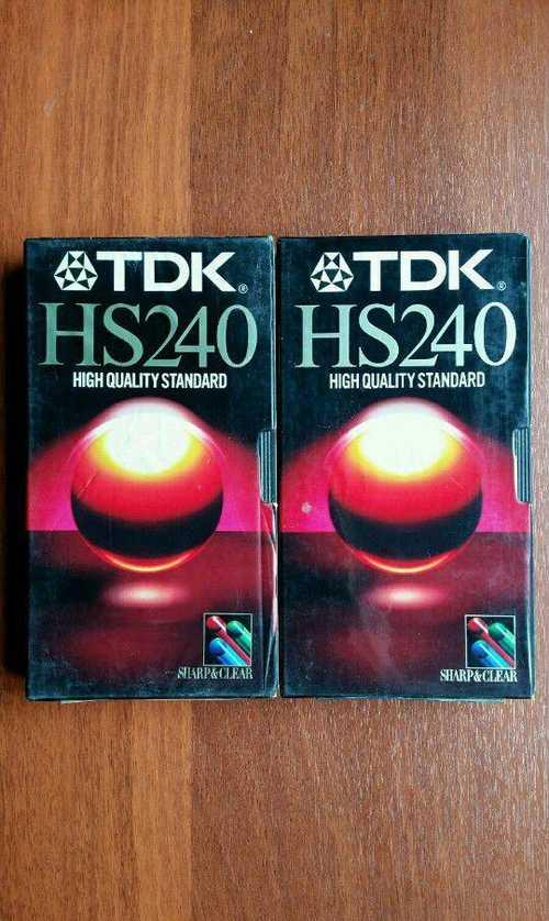 Видеокассета VHS TDK HS240