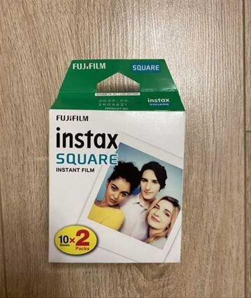 Картриджи Fujifilm instax square 10x2