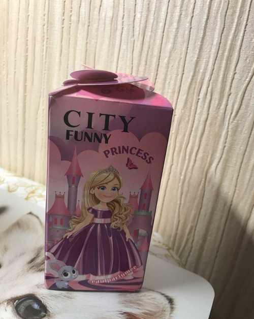 City Funny Princess детская душистая вода 30мл Нов