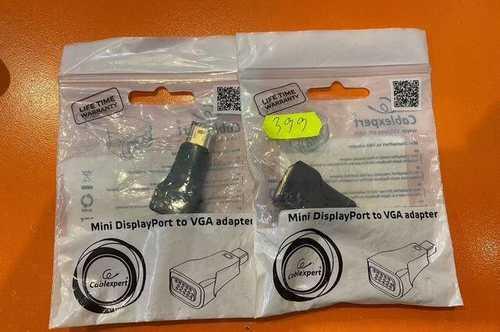 Переходник Gembird mini displayport (M) - VGA (F)