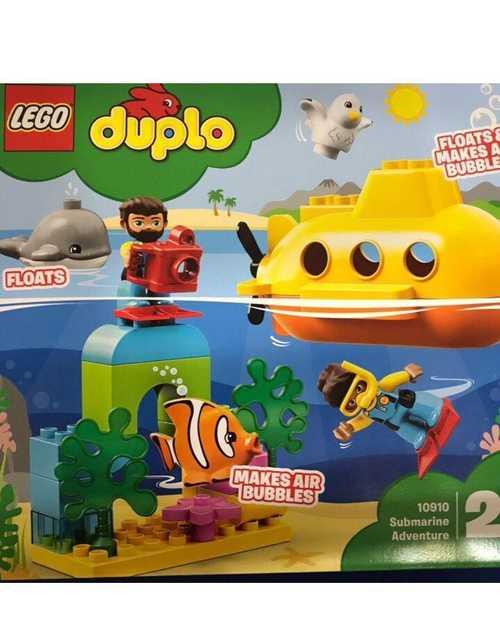 Lego duplo путешествие субмарины новый