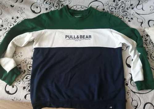 Свитшот pull and bear мужской xl
