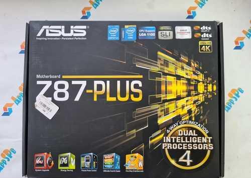 1150 Asus Z87-plus ATX 4xDDR3 проверка