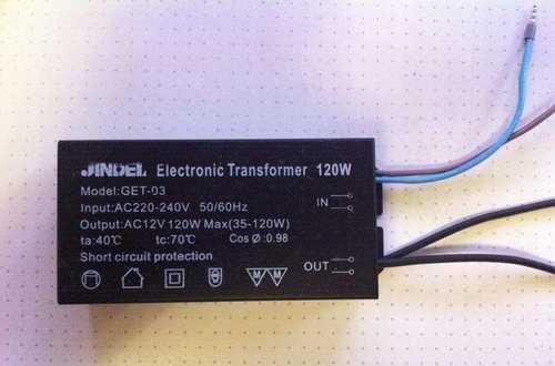 Jindel electronic converter get 08 120w схема