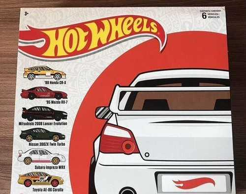 Hot Wheels набор JDM моделей