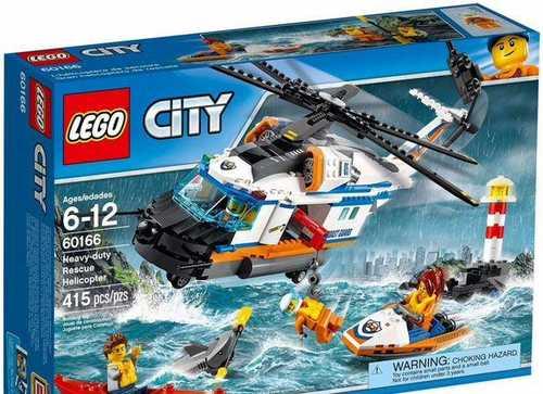 Lego City 60166 Сверхмощный спасательный вертолёт