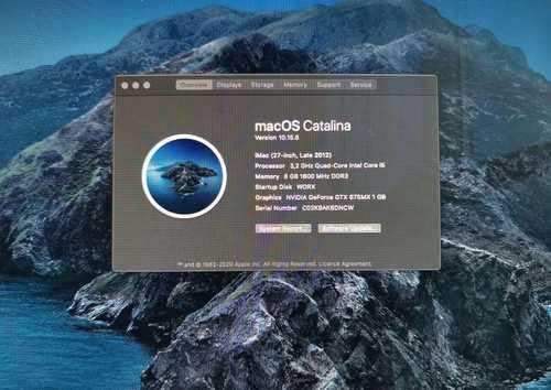 iMac 27 дюймов 2012 года