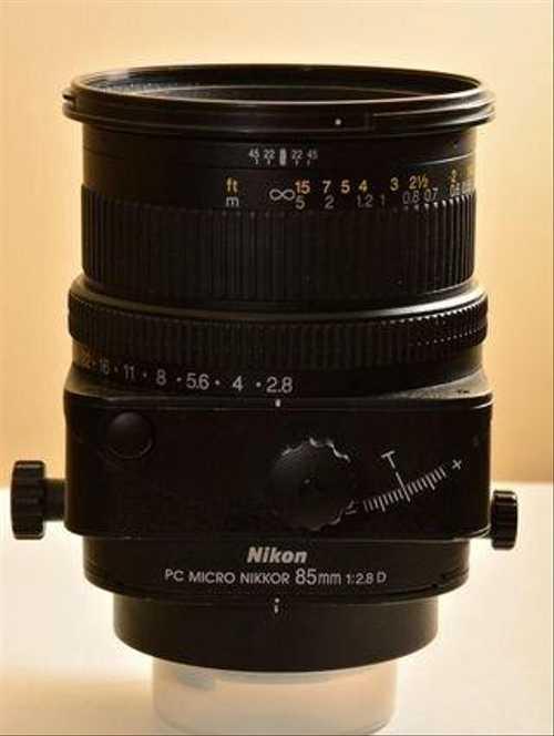 Nikon PC-E Micro nikkor 85mm f/2.8D Tilt-Shift