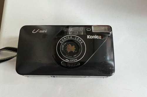 Пленочный фотоаппарат konica u-mini