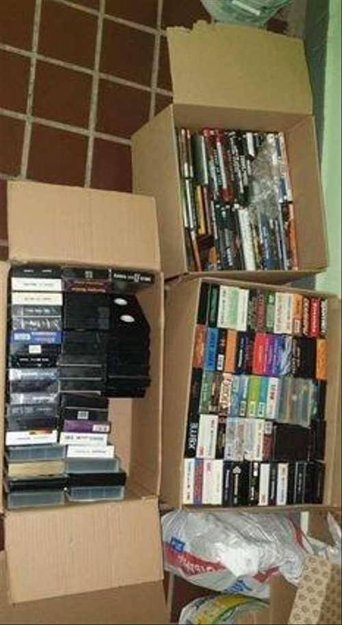 Видео-кассеты, DVD-диски, музыкальные диски