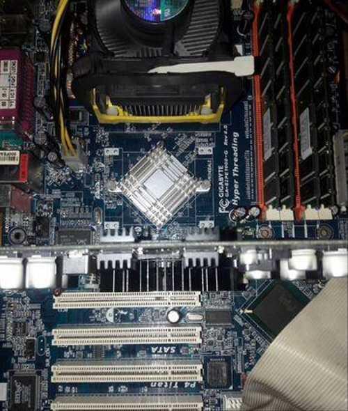 Предтоповый ретро комплект Intel 478 pentium 4