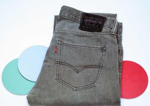 Джинсы Levi's 510 серые 32 32