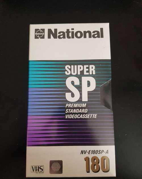 Новые запечатанные видеокассеты National Super sp