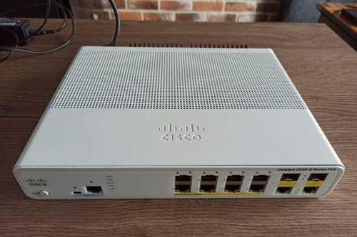 Коммутатор Cisco WS-C2960C-8PC-L 2шт