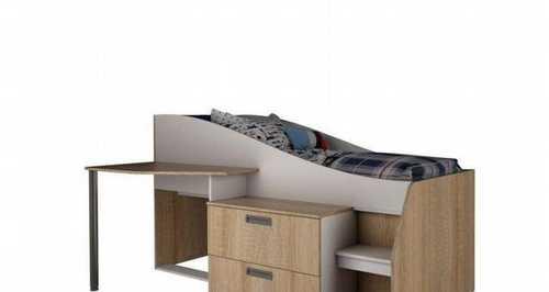 Детский уголок с кроватью и столом "Скаут"