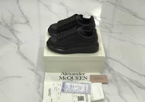 Кеды Alexander McQueen Black