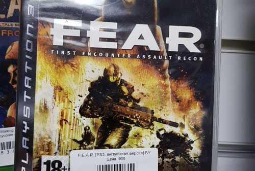 Ps3 fear б.у