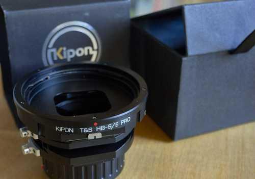 Kipon Tilt/Shift адаптер Hasselblad V Lens -Sony E