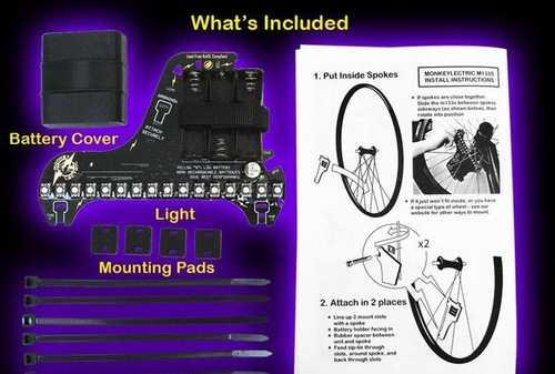 Подсветка M133s Monkey Light Bike