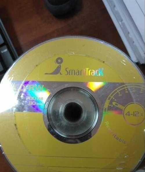 Диск CD-RW 12x SmartTrack 100 штук