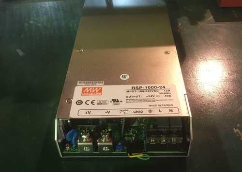 Источник питания RSP-1000-24 mean well