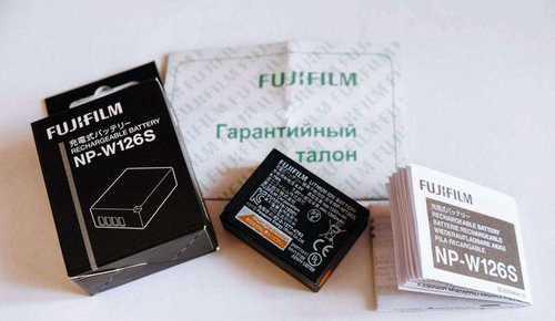 Аккумулятор fujifilm NP-W126S оригинальный