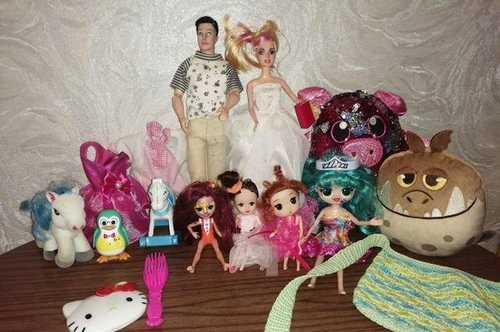 Барби, монстр хай, куклы /игрушки
