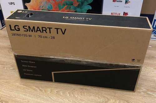 SmartTv, 28 дюймов, LG 28TN515S-W