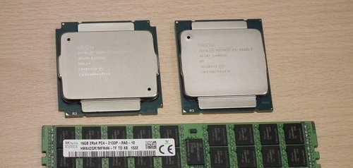 Серверная память 16GB DDR4 ECC и Xeon 2697 v3