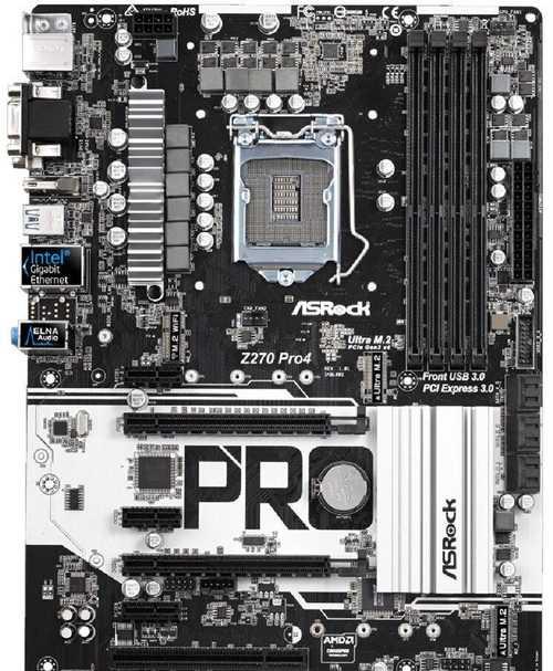 Комплект Intel Core i5-7600k + AsRock z270 pro4