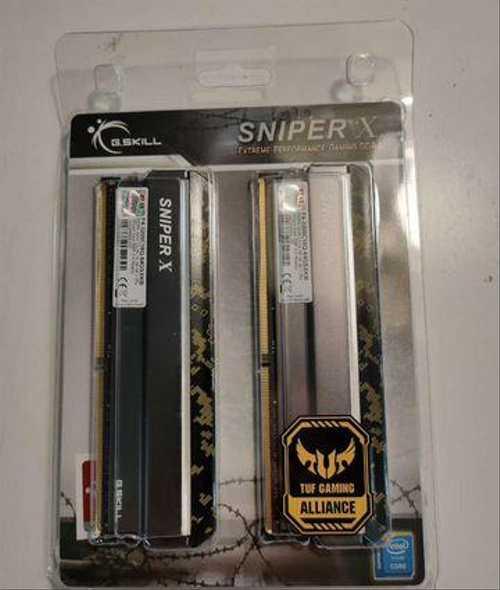 Оперативная память DDR4 G.Skill Sniper 32Gb-3200